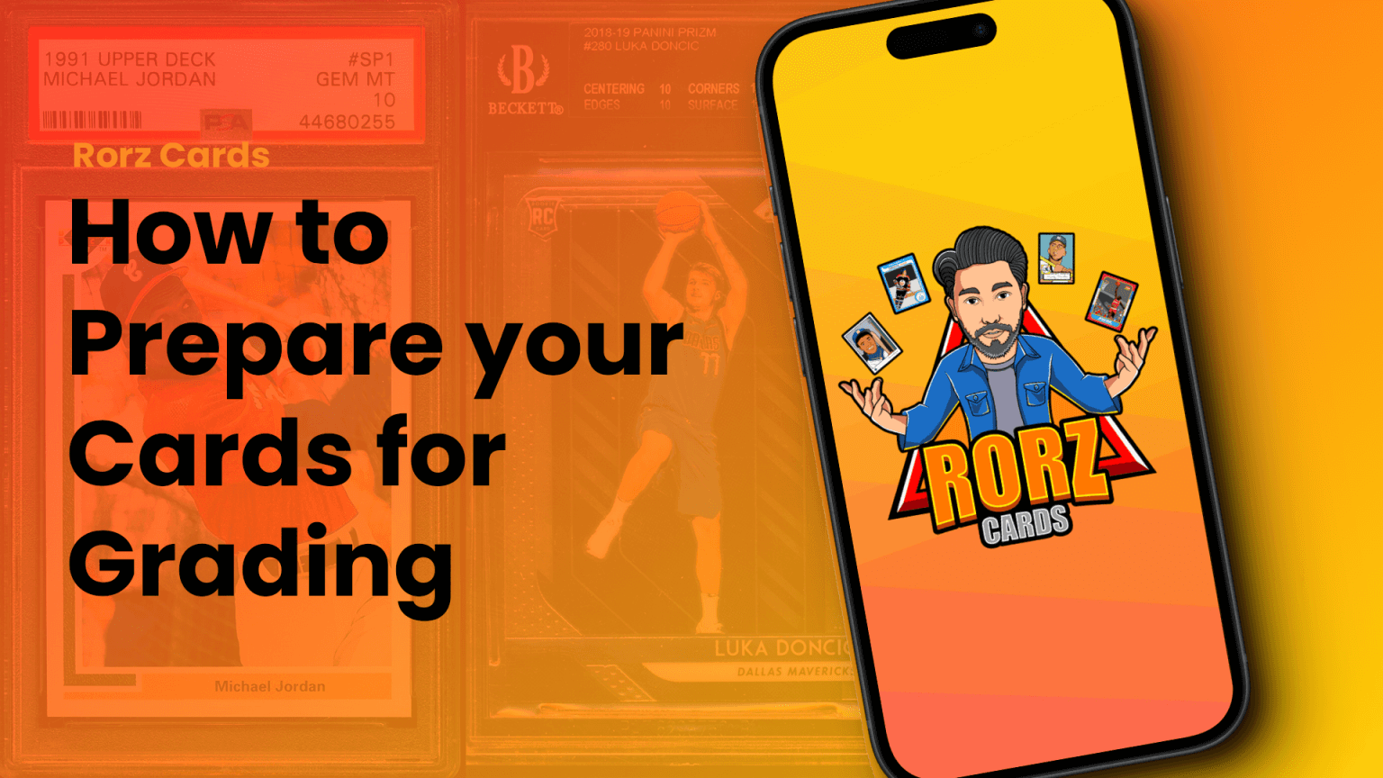 How to Prepare your Cards for Grading: Get more Gem Mint 10's! - Rorz Cards