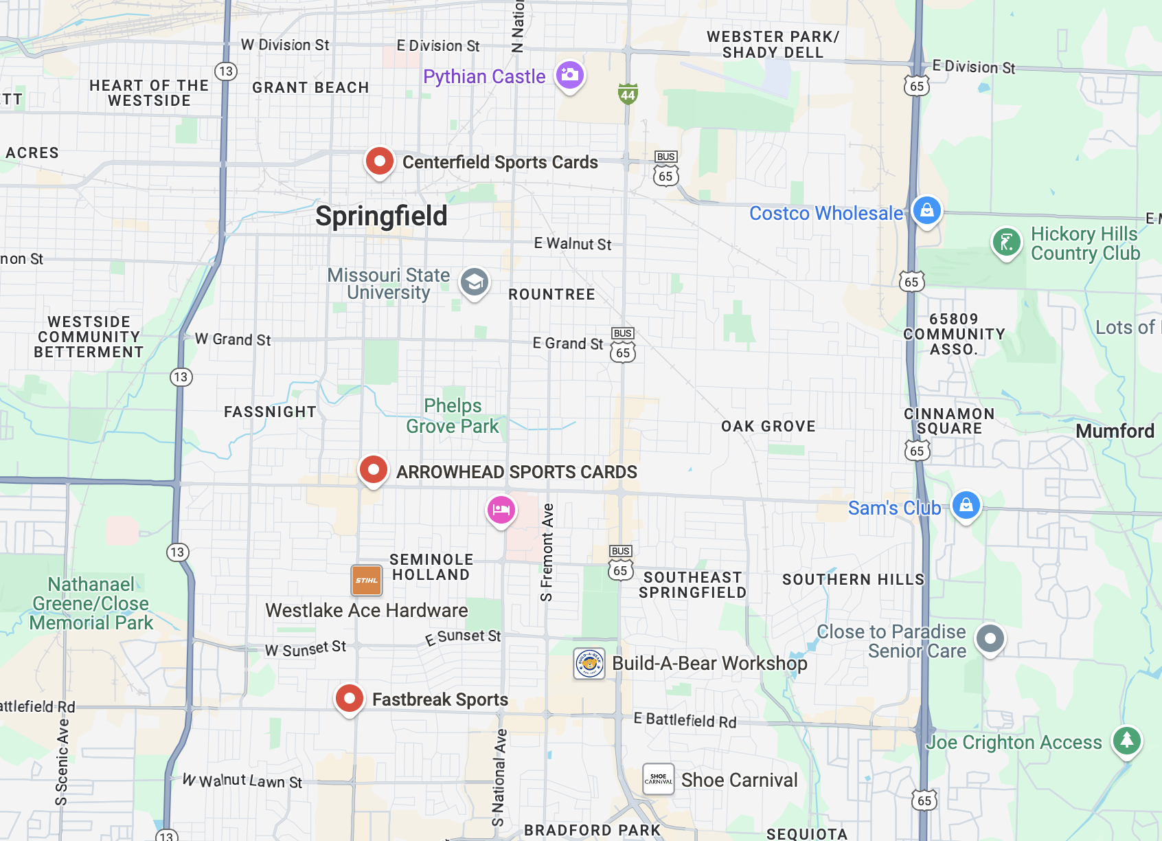 The best sports card shops in Springfield, Missouri - Rorz Cards